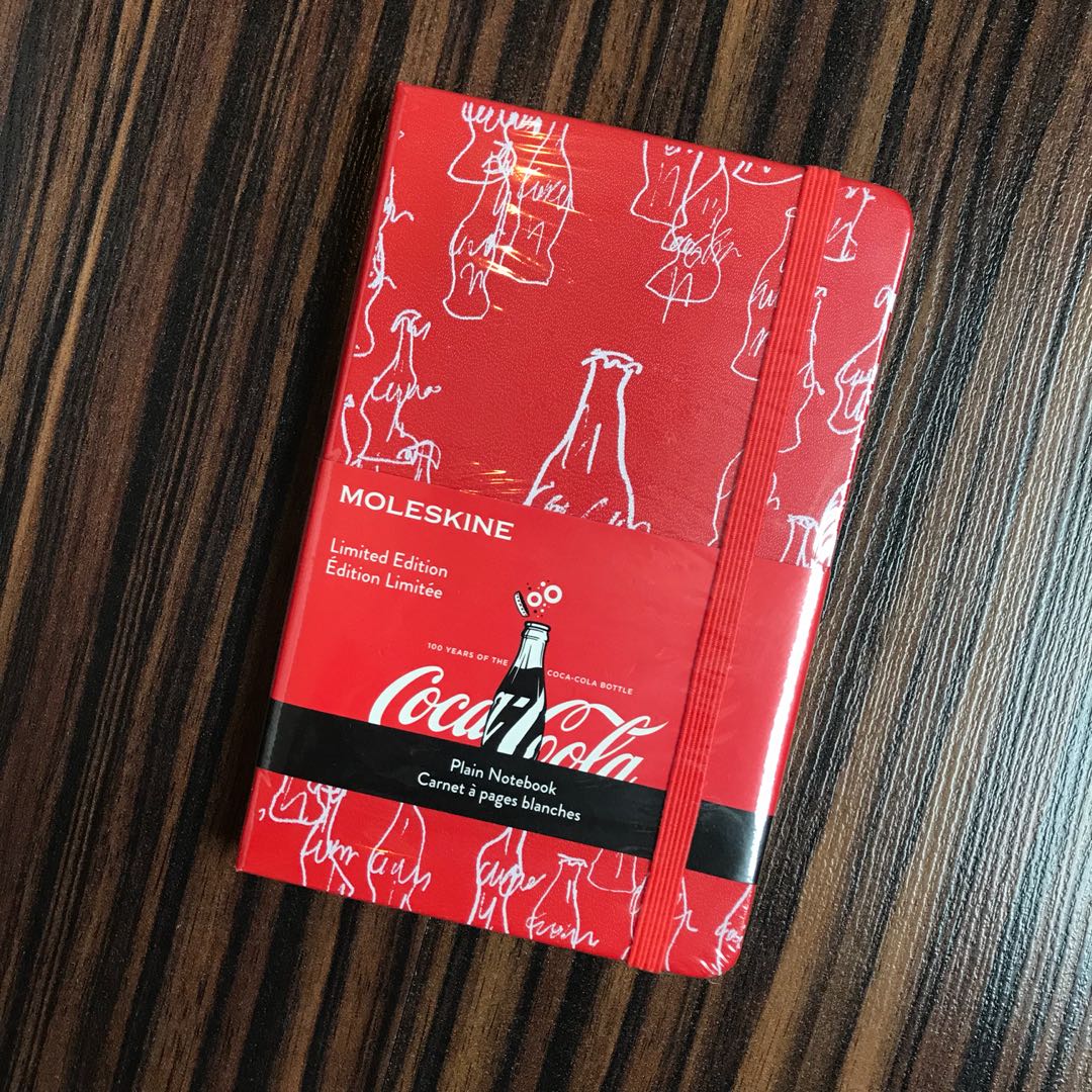 Limited Edition Coca Cola Moleskine small lined notebook, Looking For ...