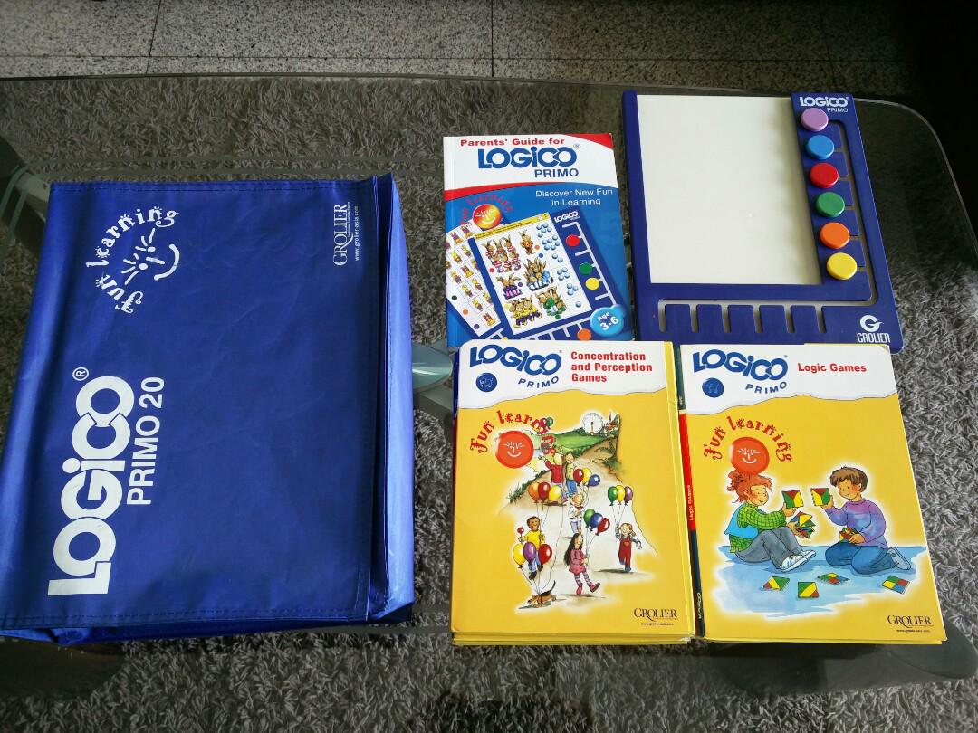 Logico Primo 20 Fun Learning Set (Grolier), Hobbies & Toys, Books ...