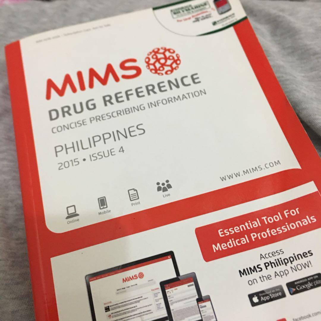 MIMS DRUG REFERENCE, Hobbies & Toys, Books & Magazines, Textbooks on ...