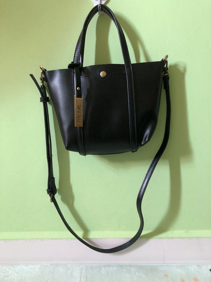 Mizzue Jaymie Caplin Black, Women's Fashion, Bags & Wallets, Cross-body ...
