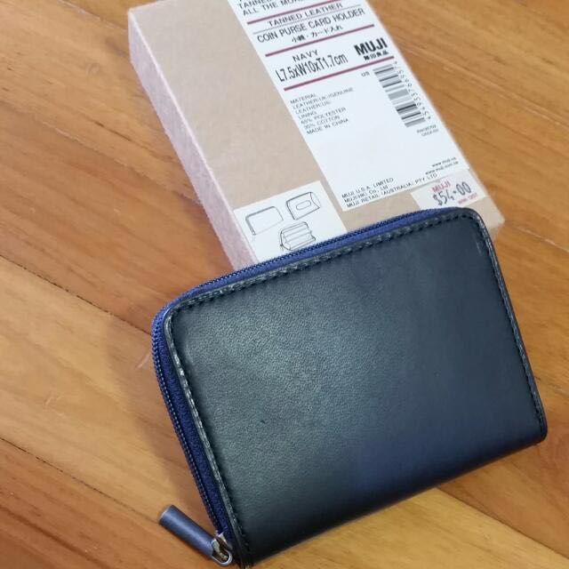 MUJI Card Wallet, Luxury, Bags & Wallets on Carousell
