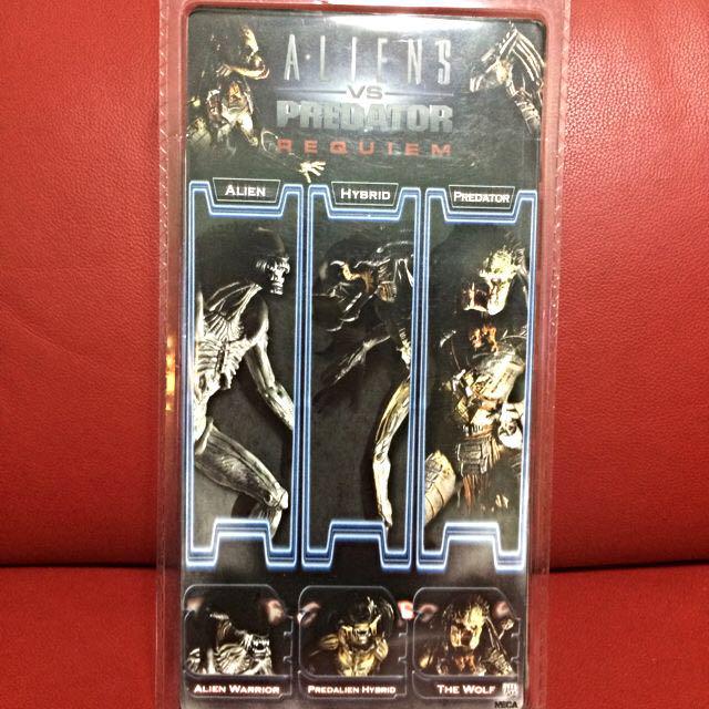 Neca AVP Alien VS Predator Requiem - Wolf Predator Un-Masked Closed ...