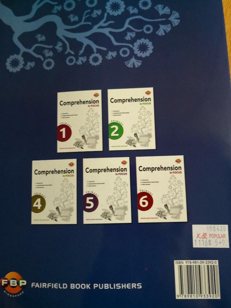 Primary 3 comprehension in focus assessment book, Hobbies & Toys, Books ...