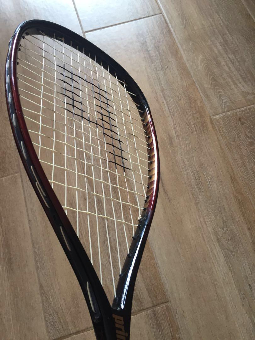 Prince Extender Featherlite 壁球拍 璧球 squash, 運動產品, 運動與體育, 運動與體育 - 球拍和球類運動 ...