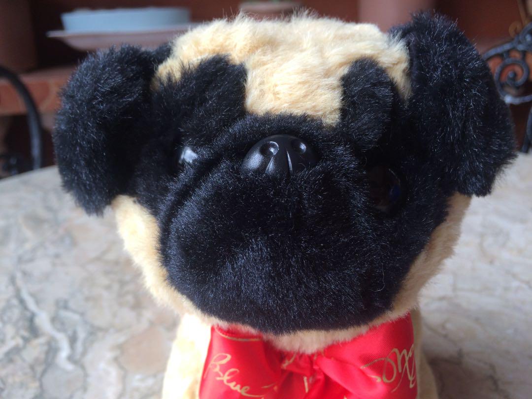 Pug stuffed toy, Hobbies & Toys, Toys & Games on Carousell