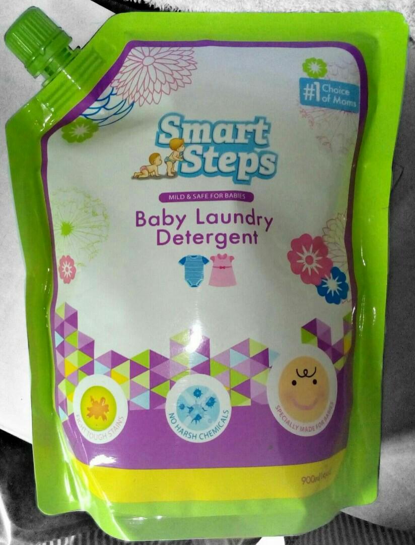 Smart Steps Baby Liquid Laundry Detergent 900ml, Babies & Kids, Bathing ...