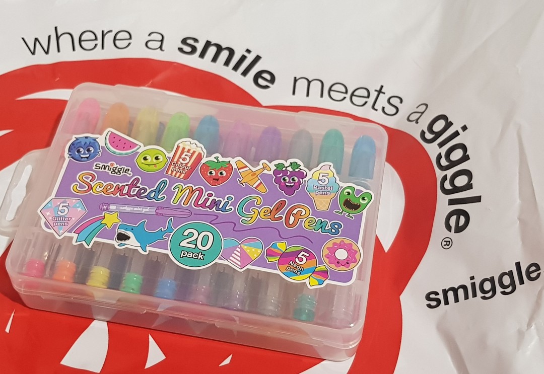 SMIGGLE MINI GEL PENS, Babies & Kids, Bathing & Changing, Other Baby ...
