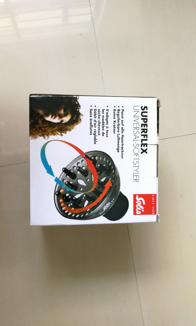 Solis superflex soft styler, Beauty & Personal Care, Hair on Carousell
