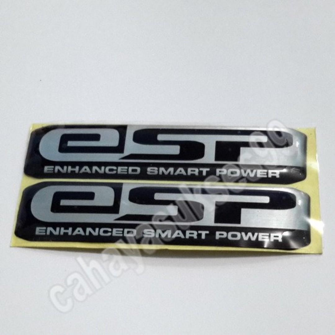 Sticker MOTOR Timbul ESP Enhanced Smart Power Stiker Body Motor Honda ...