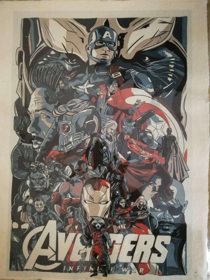 Stylised movie poster, Furniture & Home Living, Home Decor, Frames ...