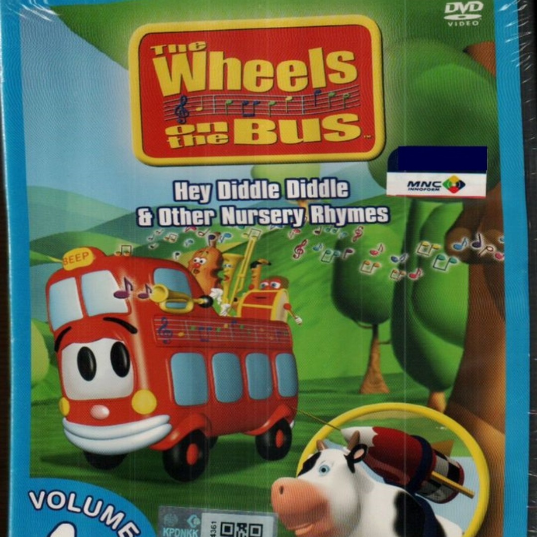 The Wheels On The Bus Hey Diddle Diddle Vol.4 Anime DVD, Hobbies & Toys ...