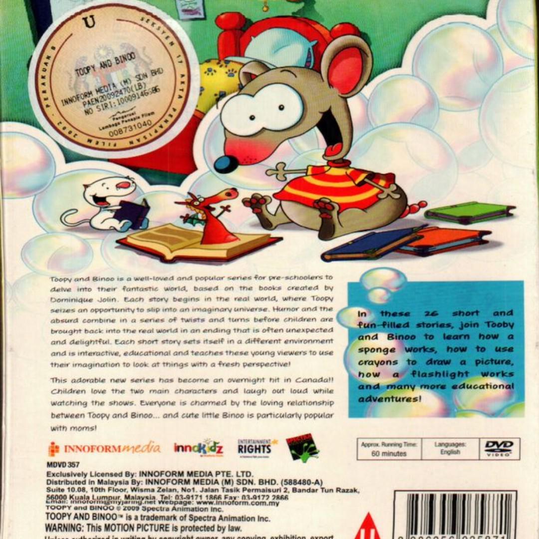 Toopy And Binoo Captain You Anime DVD, Hobbies & Toys, Music & Media ...