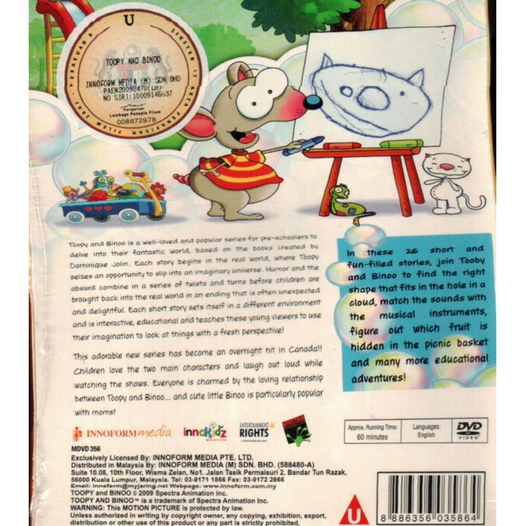 Toopy And Binoo Magic You Anime DVD, Hobbies & Toys, Music & Media, CDs ...