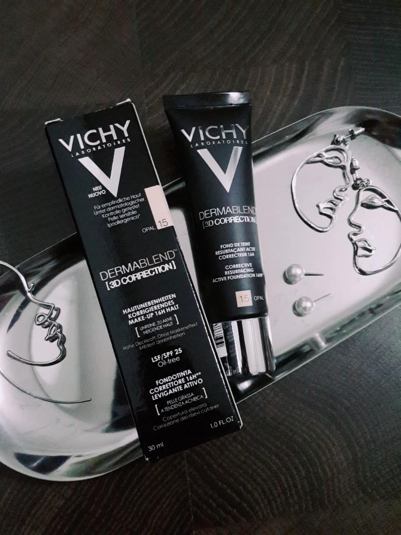 Loreal Derma Foundation Vichy - Opal 15 (AUTHENTIC) Dermablend 3D ...