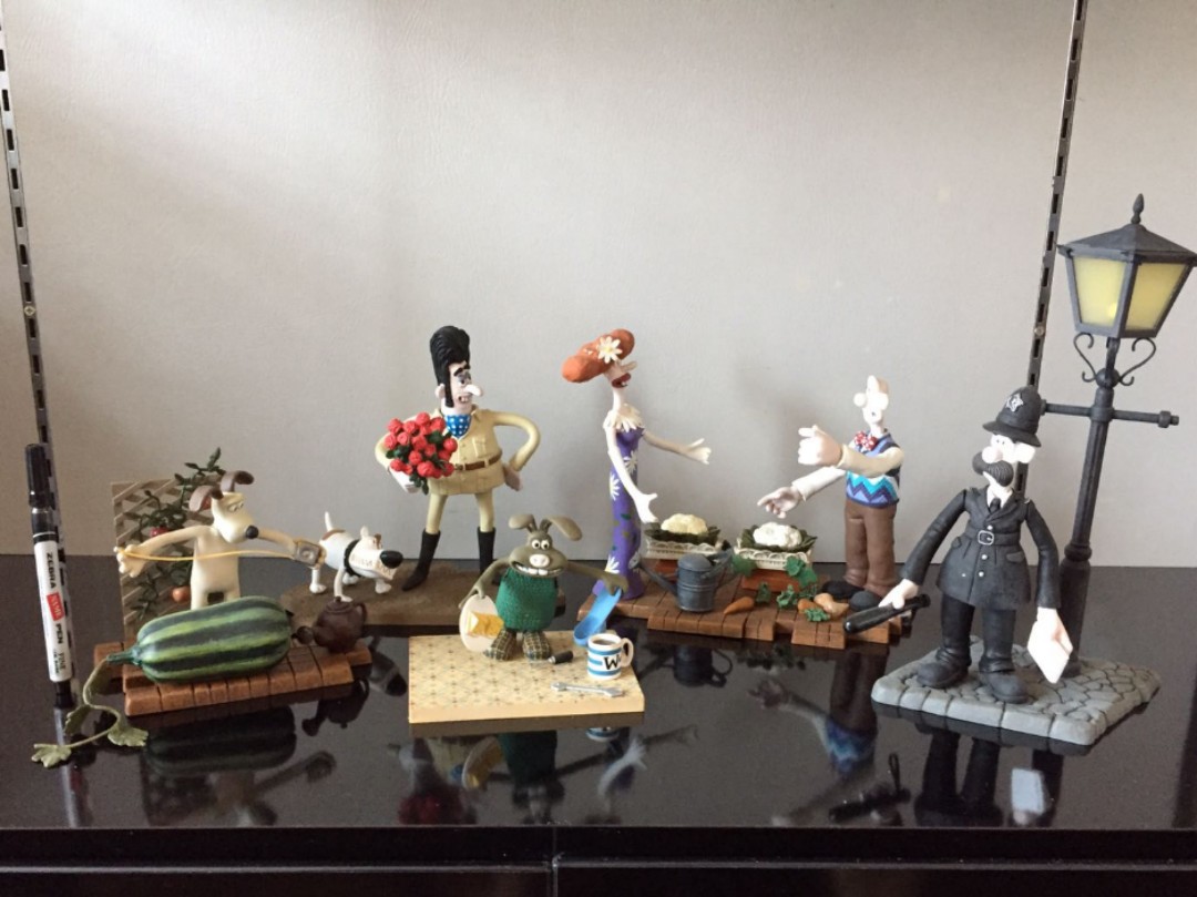 Wallace & Gromit Curse of the were-rabbit Action Figures, Hobbies ...