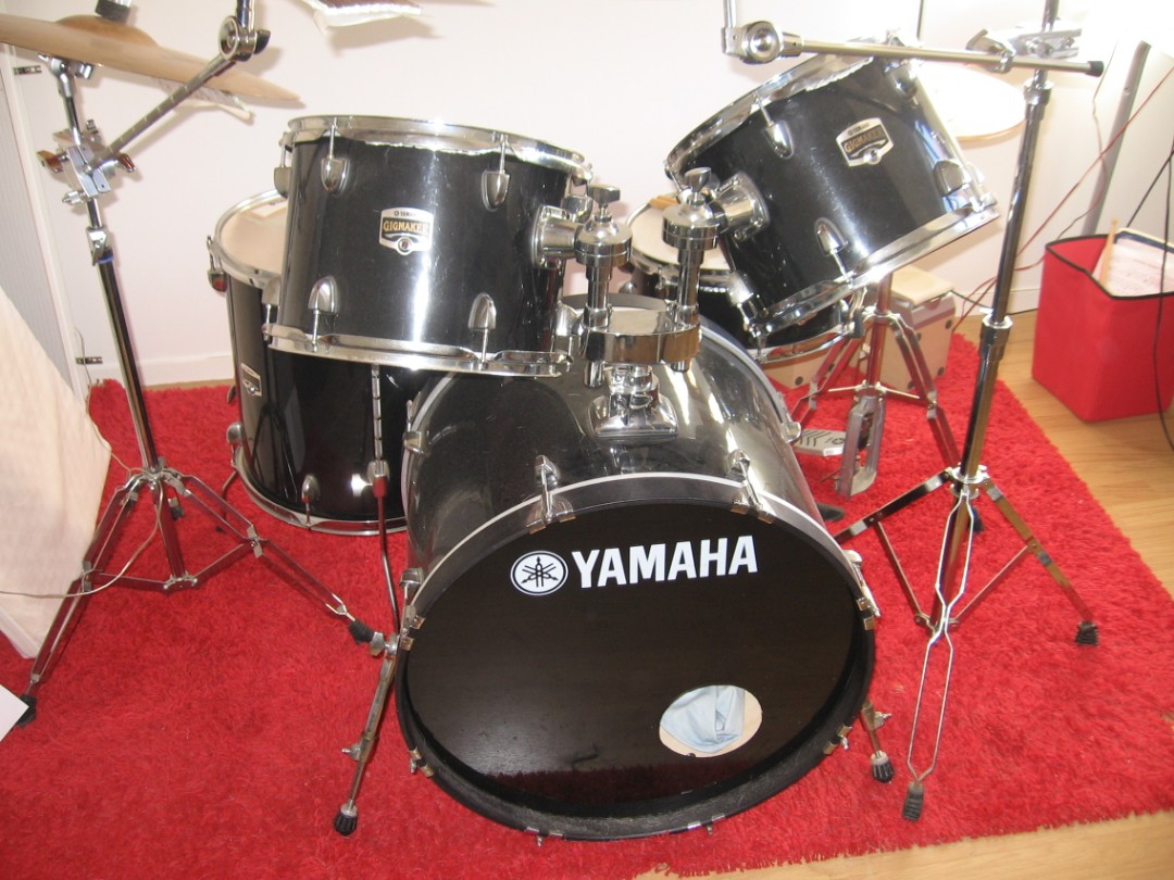 Yamaha Gigmaker Drum Set, Hobbies & Toys, Music & Media, Musical ...