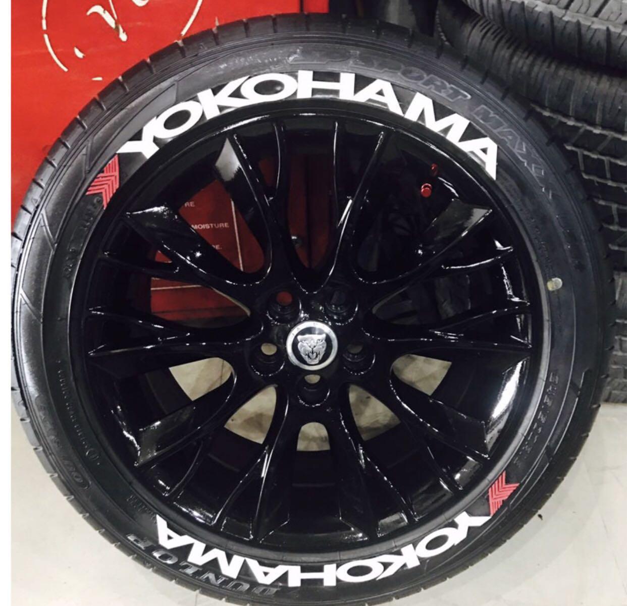 Yokohama Advanced Tire Stickers (8 Decal, 1.25 Inch), Car Accessories ...