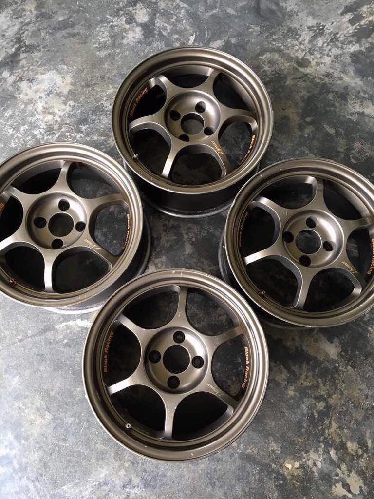 15inch Black Racing Pro N1, Auto Accessories on Carousell