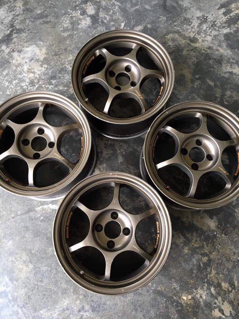 15inch Black Racing Pro N1, Auto Accessories on Carousell