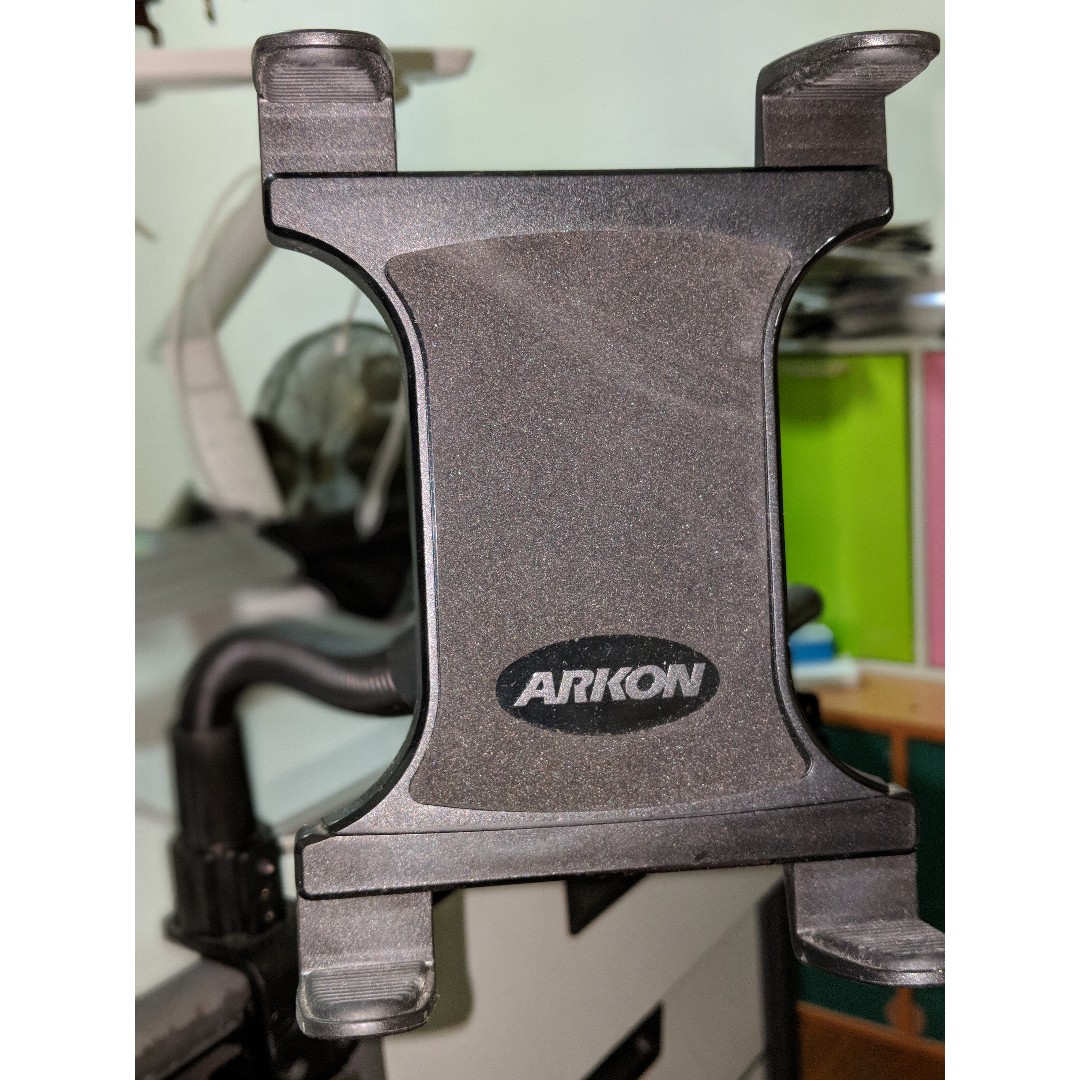 Arkon TAB086-12 Heavy Duty Tablet Clamp Mount with 12 inch Neck for ...