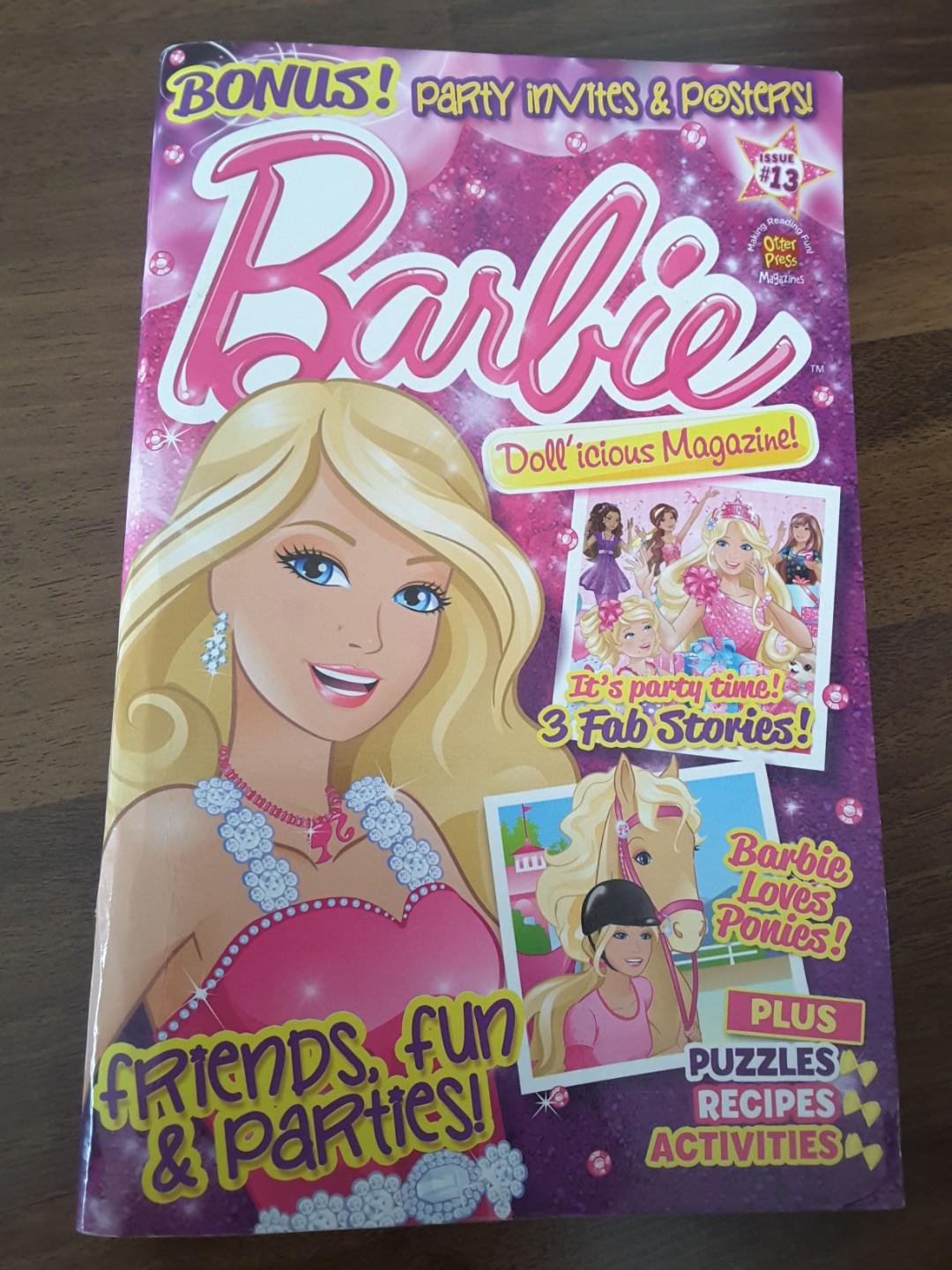 Barbie Doll Magazine, Hobbies & Toys, Books & Magazines, Children's ...