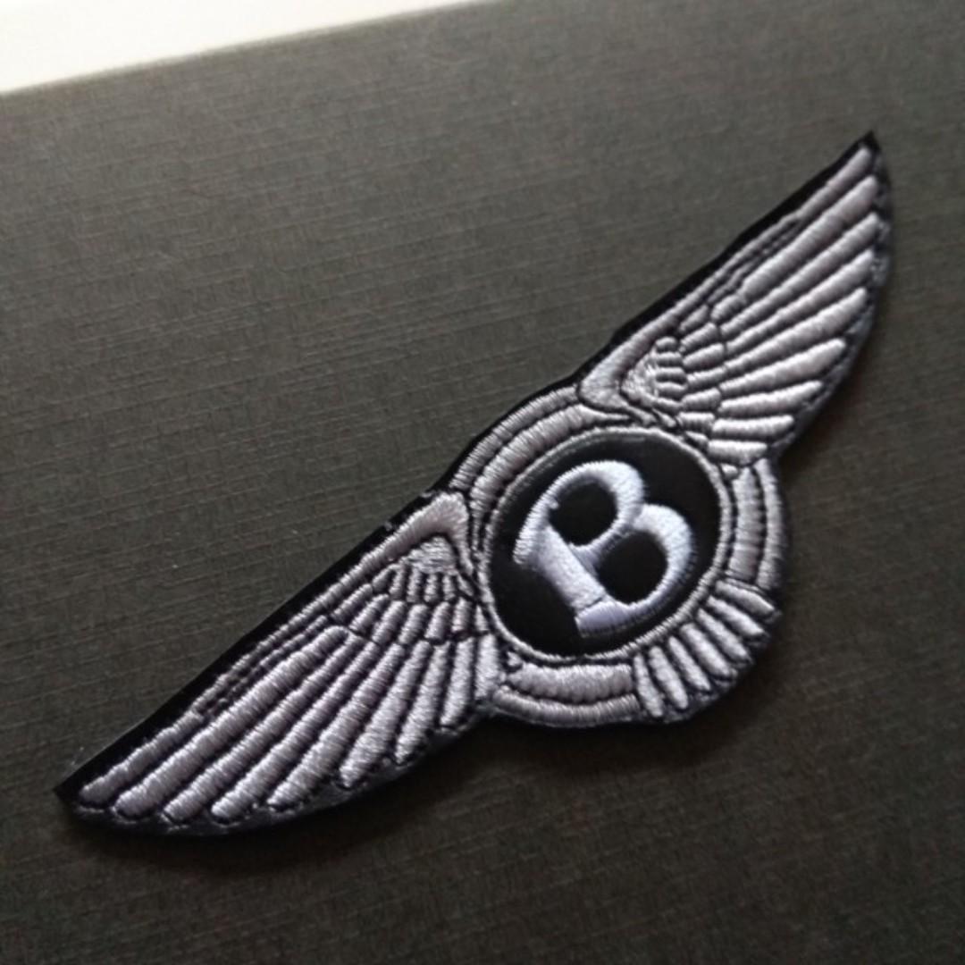 Bentley Logo Sew On / Glue On Patch, Hobbies & Toys, Stationery & Craft, Craft Supplies & Tools ...
