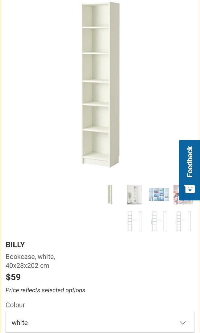 Billy bookcase, Furniture & Home Living, Furniture, Shelves, Cabinets ...