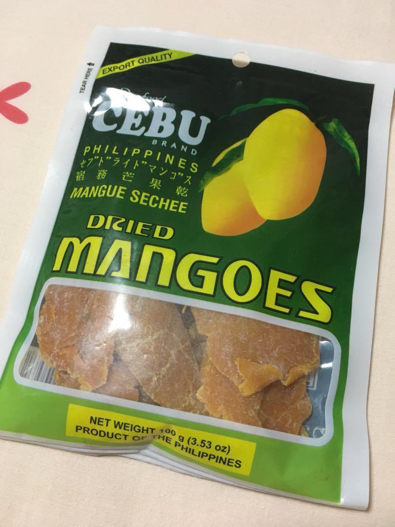 [BN] Cebu Dried Mango 100g, Food & Drinks, Packaged & Instant Food on ...