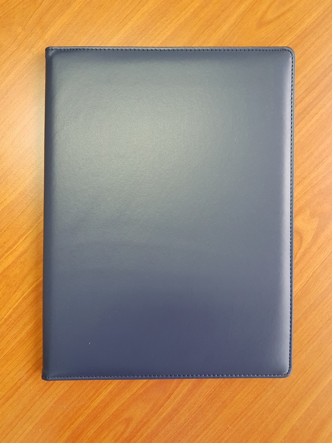Certificate A4 Folder (Dark Blue Synthetic Leather) 2 Panels 8 Sides ...