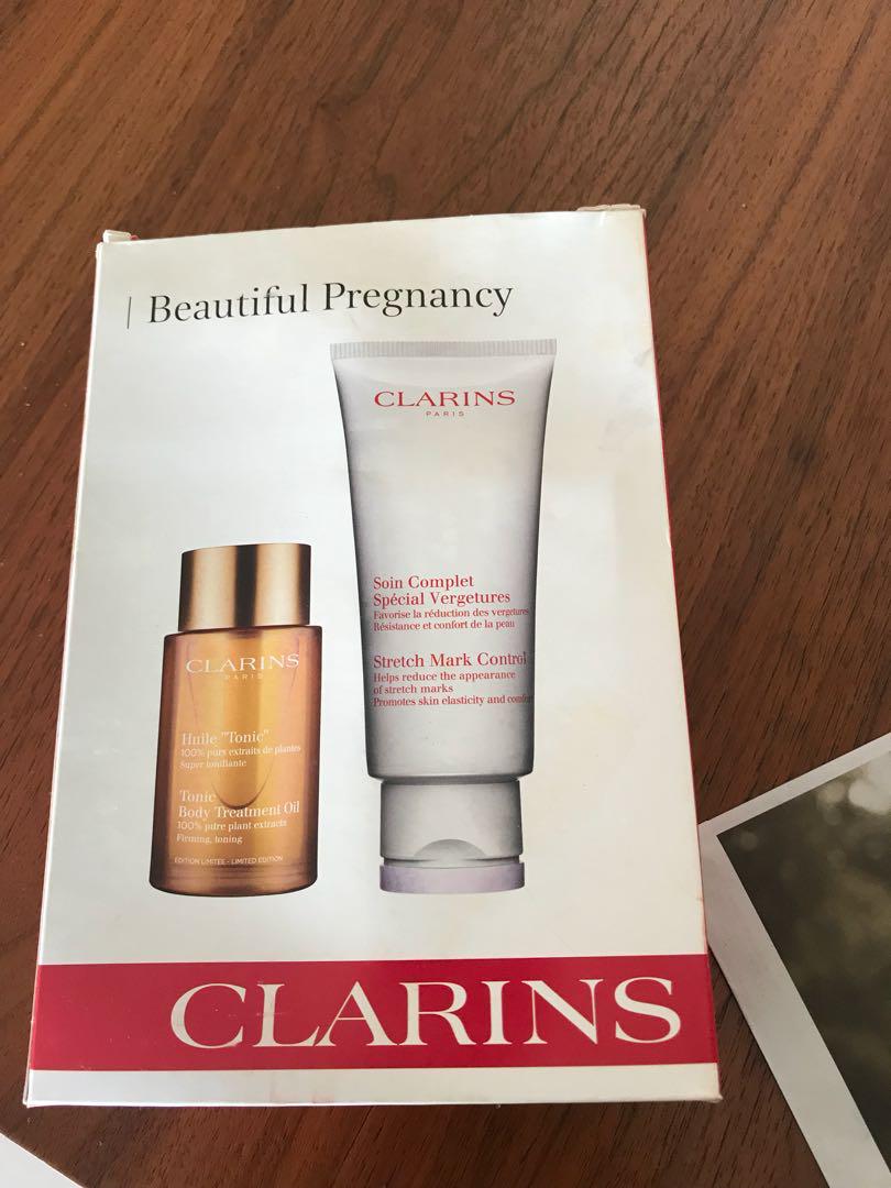 Clarins stretch mark control and tonic body treatment oil, Beauty ...