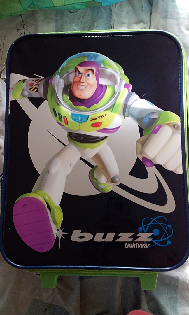 DISNEY Toy Story BUZZ Lightyear kids luggage, Babies & Kids, Going Out ...