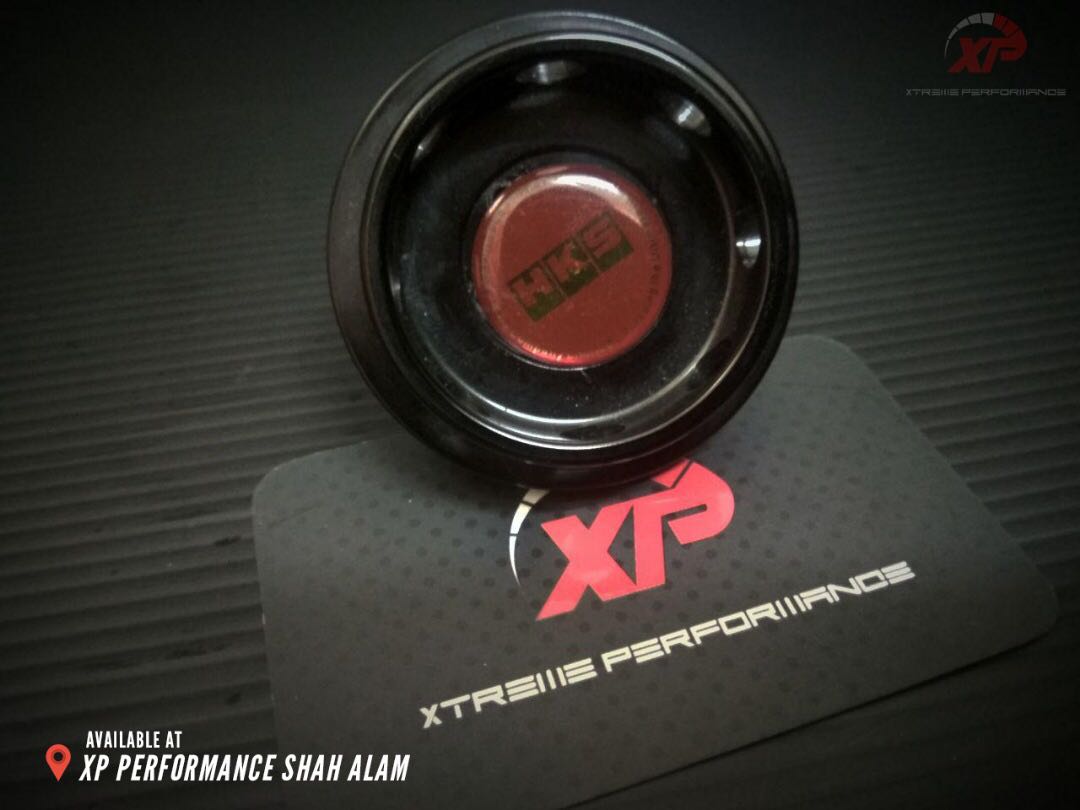 Engine Oil Cap HKS for TOYOTA Black color, Auto Accessories on Carousell