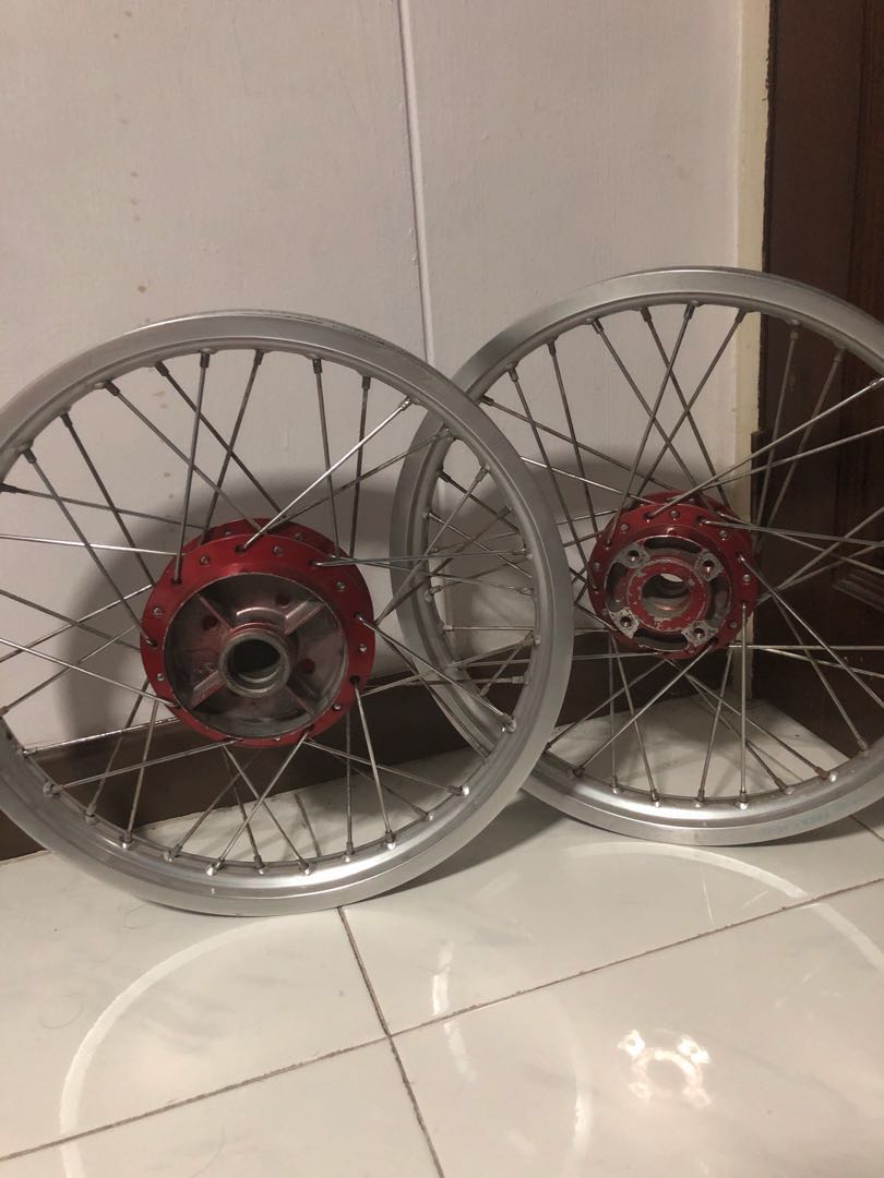 Excel asia rims, Motorcycles, Motorcycle Accessories on Carousell