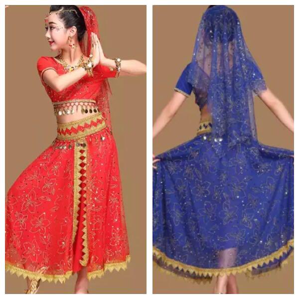 IN STOCK Indian Costume Choli Sari Lehanga Ghagra Choli Costume ...