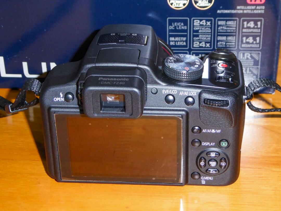 Panasonic Lumix FZ40 Superzoom camera, Photography, Cameras on Carousell