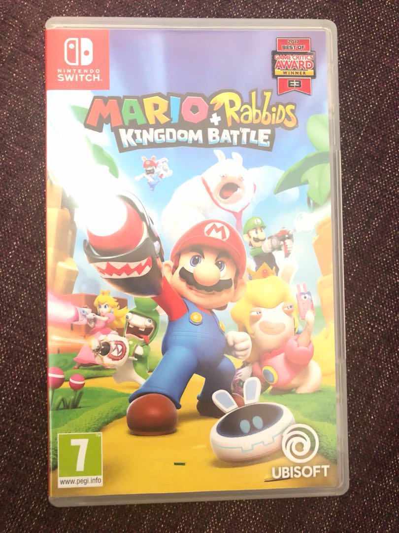 Mario and Rabbit (Switch), 電子遊戲, 電子遊戲, Nintendo 任天堂 - Carousell