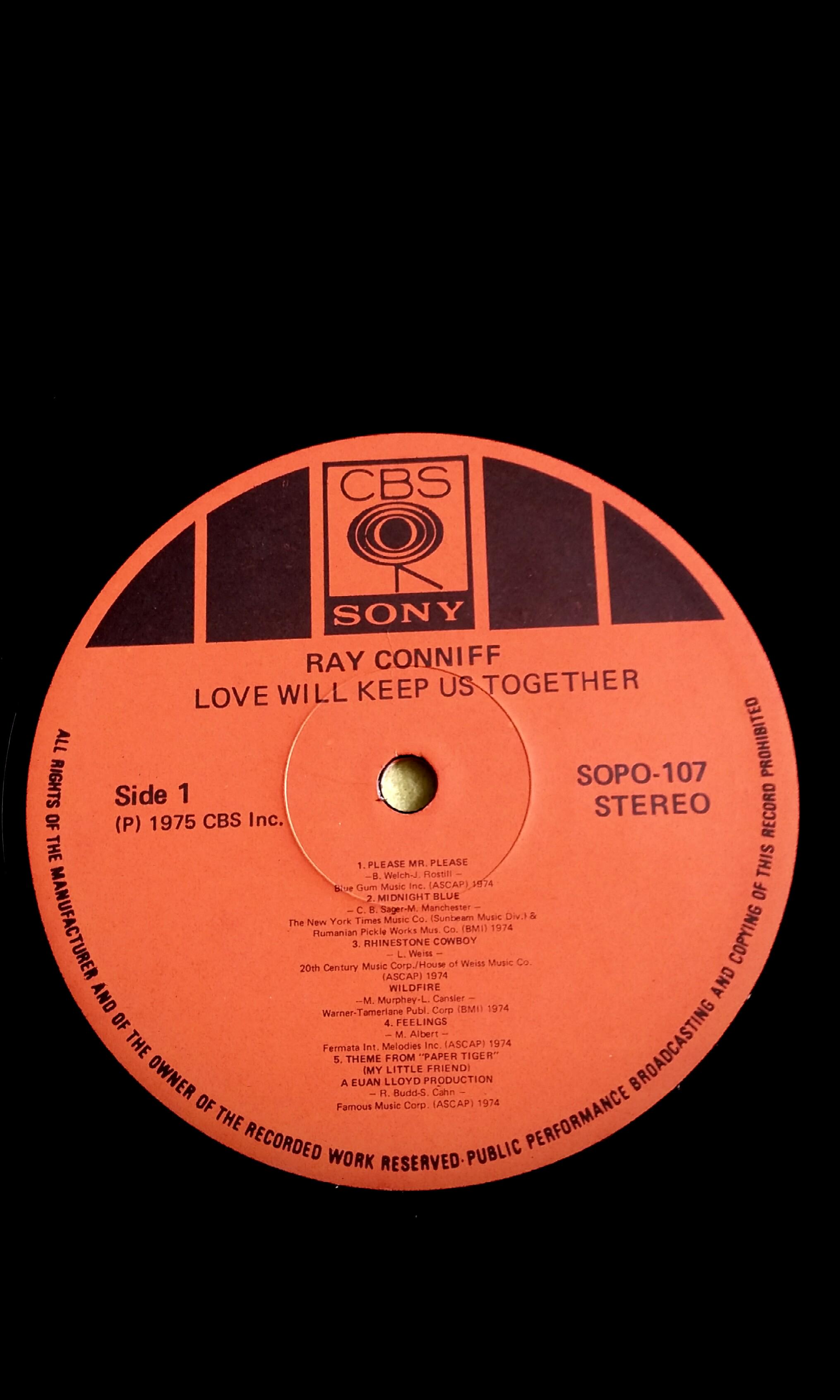 RAY CONNIFF . love will keep us together. Vinyl record, Hobbies & Toys ...