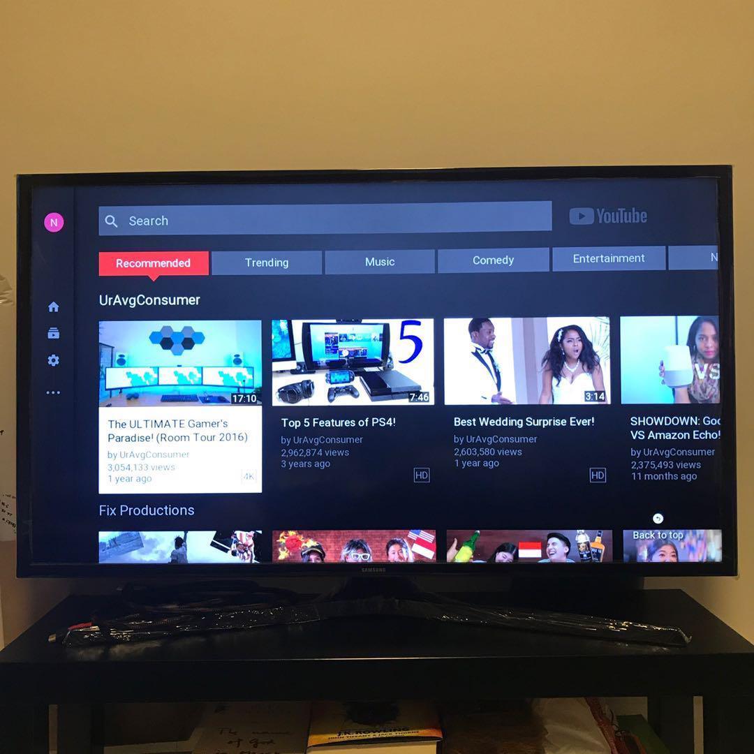 Samsung 40” Full HD SmartTV , TV & Home Appliances, TV & Entertainment, TV Parts & Accessories ...