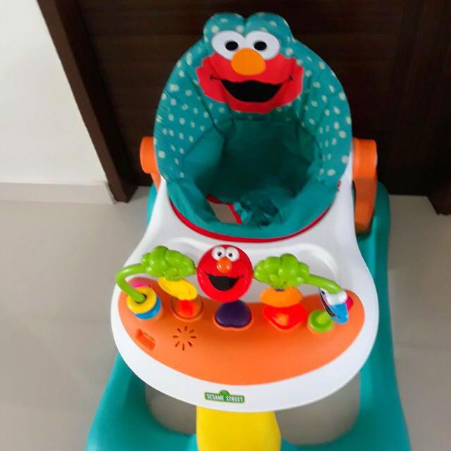 Sesame Street Elmo Baby Walker, Babies & Kids, Babies & Kids Fashion on ...