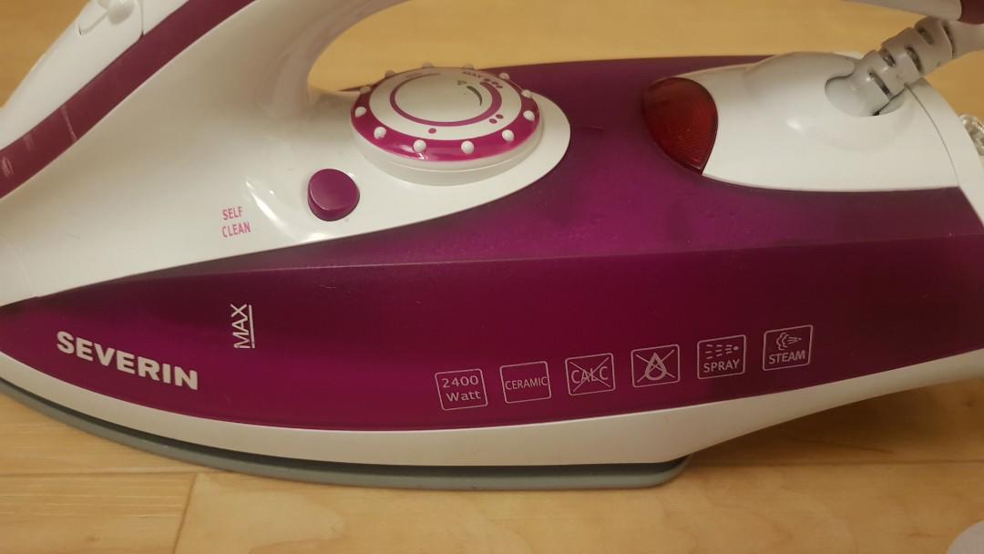 Severin Steam Iron, TV & Home Appliances, Irons & Steamers on Carousell