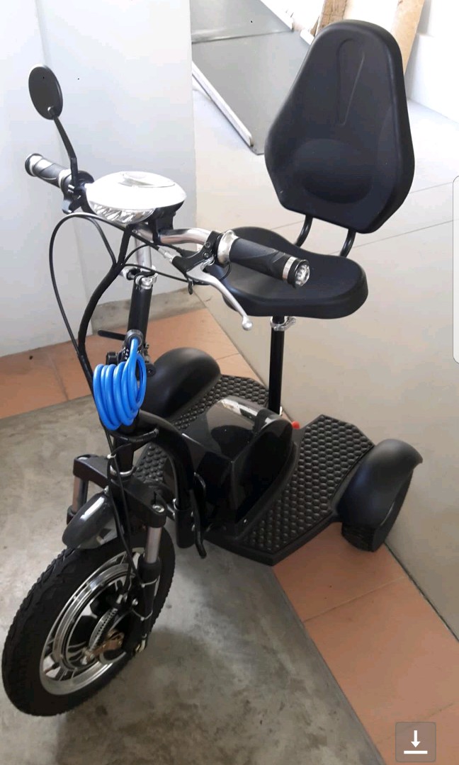 Triad 750 For Sale Seated 3 Wheel Electric Scooter Sports Equipment