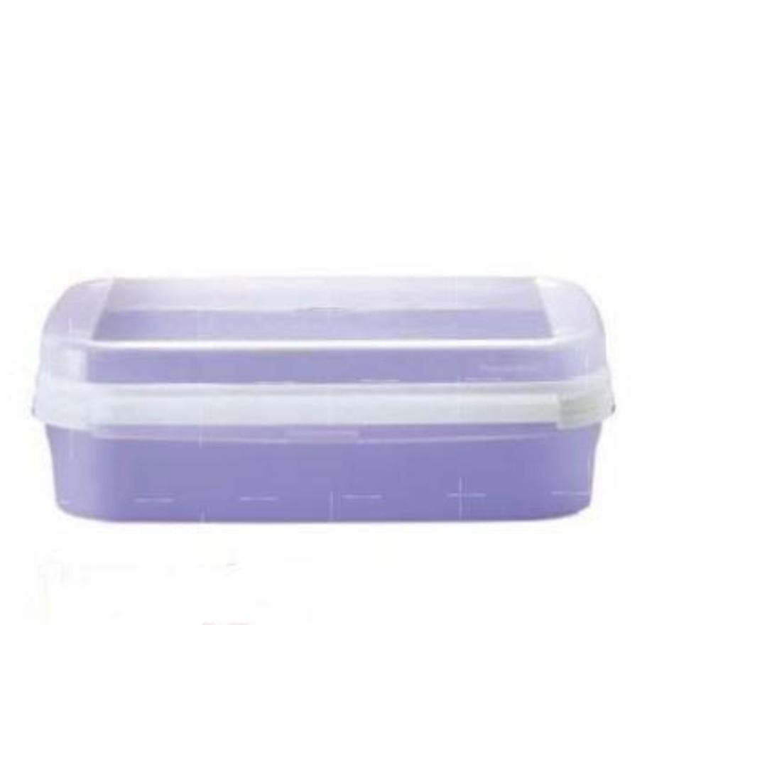 Tupperware Ezy Rect Keeper (1) 2.0L - Purple, Furniture & Home Living ...