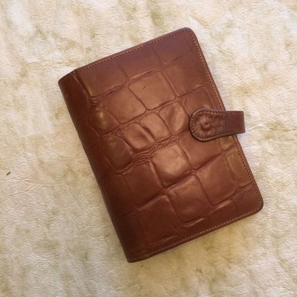 Vintage Mulberry Congo leather palm top organizer holder, Hobbies ...