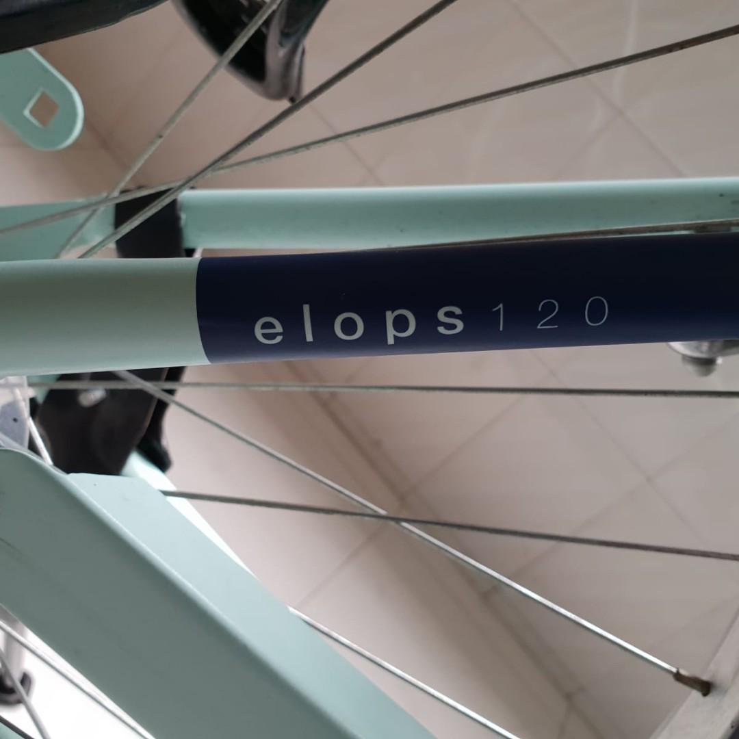 Btwin ELOPS 120 - Ladies bicycle - Lady bicycle with front basket, bell ...