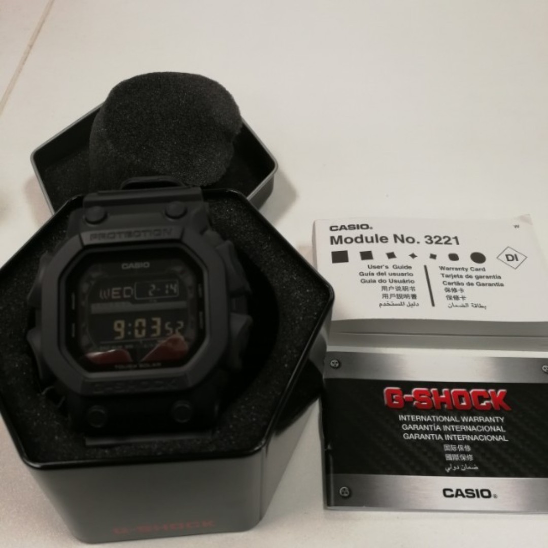 Casio G-Shock gx56bb Black king 100% authentic, Men's Fashion, Watches ...
