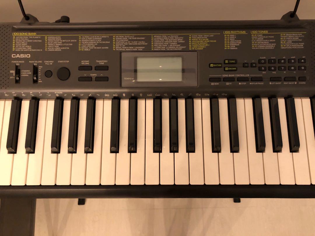 Casio Keyboard, Hobbies & Toys, Music & Media, Musical Instruments on ...