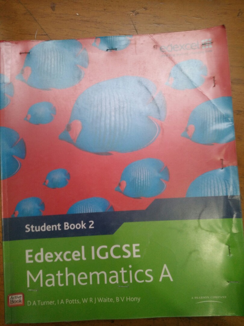 Edexcel Igcse Mathematics A Pearson, Hobbies & Toys, Books & Magazines 