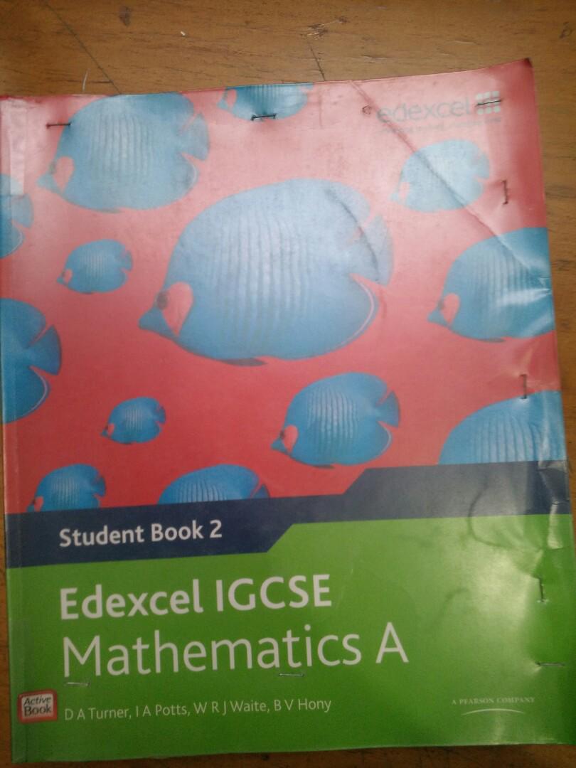 Edexcel IGCSE mathematics A Pearson, Hobbies & Toys, Books & Magazines ...