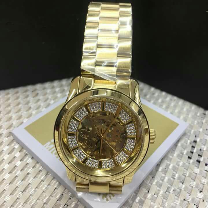 Mk 9009 Automatic Gold Ion, Men's Fashion, Watches & Accessories ...
