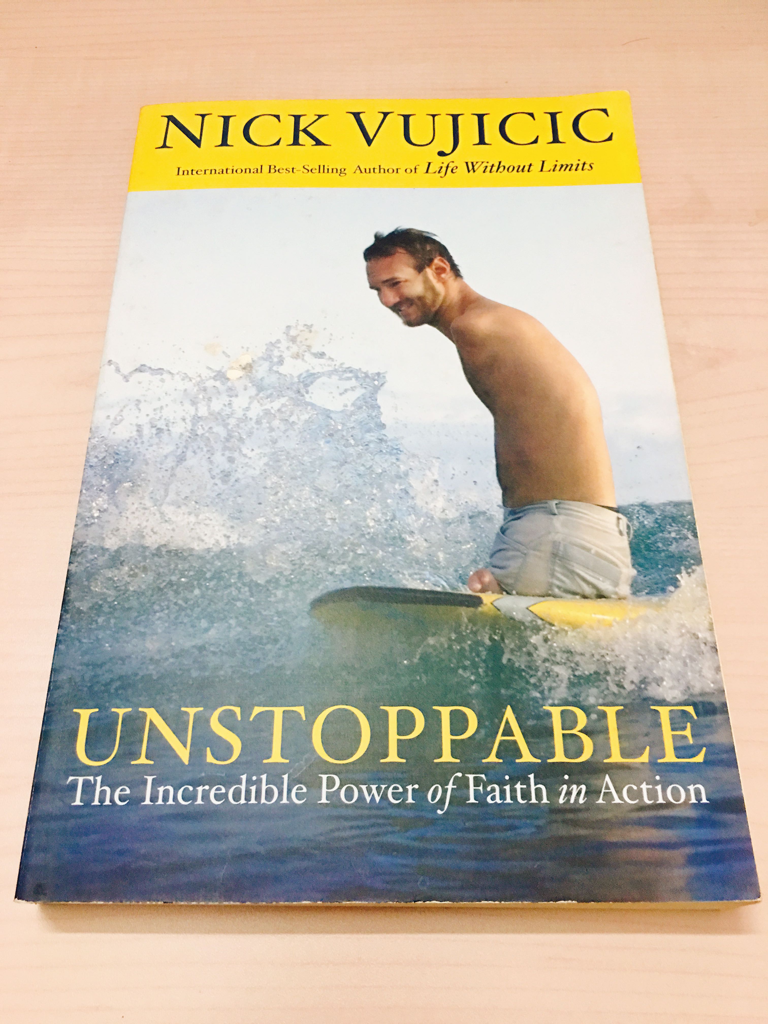 Nick Vujicic Unstoppable, Books & Stationery, Non-Fiction on Carousell